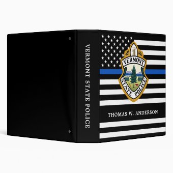 Police Department Custom Logo Law Enforcement 3 Ring Binder | Zazzle
