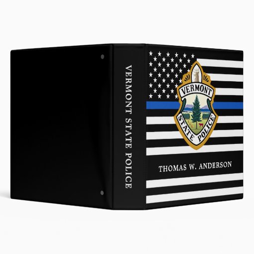 Police Department Custom Logo Law Enforcement 3 Ring Binder | Zazzle