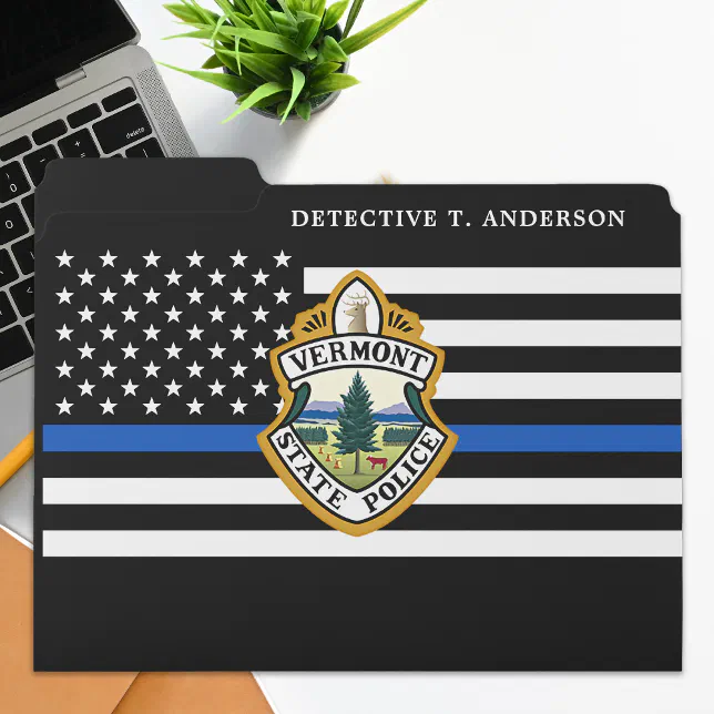 Police Department Custom Logo Law Enforcement File Folder | Zazzle