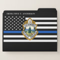 Police Department Custom Logo Law Enforcement File Folder | Zazzle