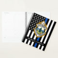 Police Department Custom Logo Law Enforcement Flag Planner | Zazzle