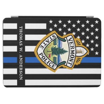 Police Department Custom Logo Law Enforcement iPad Air Cover | Zazzle