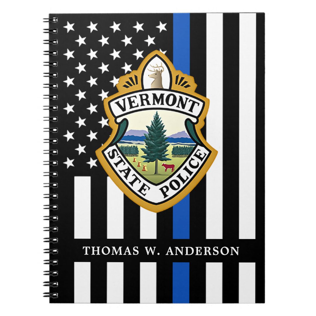 Police Department Custom Logo Law Enforcement Notebook | Zazzle