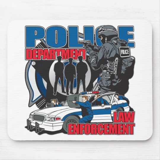 Police Department Mouse Pad | Zazzle.com
