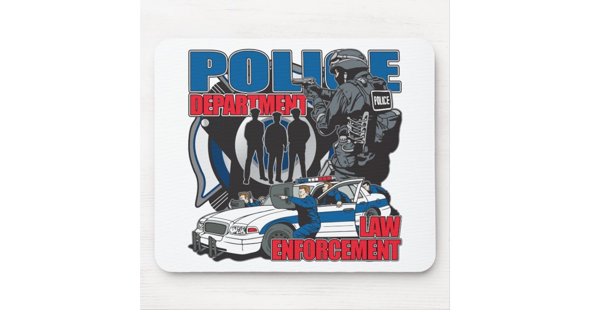Police Department Mouse Pad | Zazzle