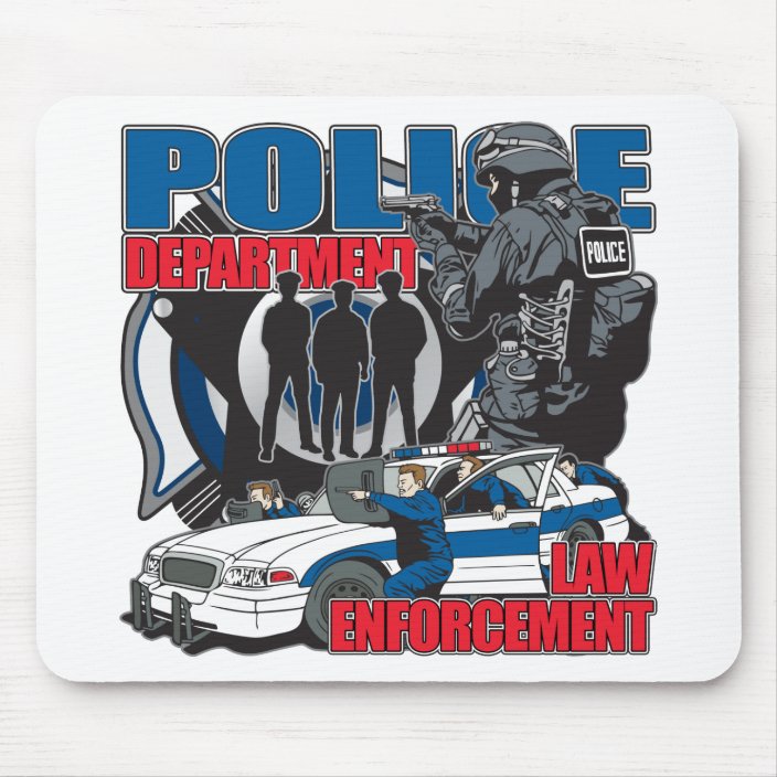 Police Department Mouse Pad | Zazzle.com