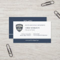 Police Department QR Code Logo Business Card | Zazzle