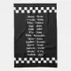 Police Dispatch Emergency Phonetic Alphabet Kitchen Towel | Zazzle
