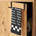 Police Dispatch Emergency Phonetic Alphabet Kitchen Towel | Zazzle