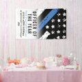 Police Employee of the Year Law Enforcement Banner | Zazzle