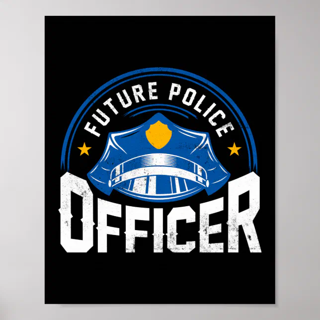 Police Future Police Officer Poster | Zazzle