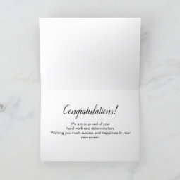 Police Graduation Law Enforcement Congratulations Card | Zazzle