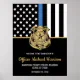 Police Graduation Party Law Enforcement Academy Poster | Zazzle