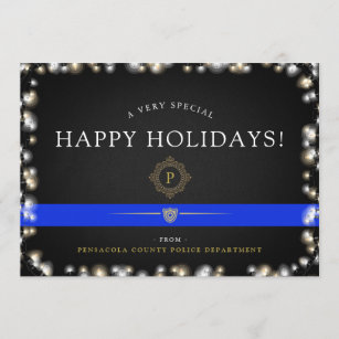 Police Christmas Cards | Zazzle