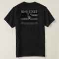 Police K9 Handler Canine Hunting Shirt | Zazzle