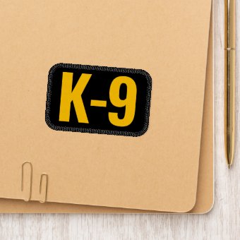 Police K9 Patch | Zazzle
