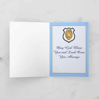 Police Lieutenant Retirement Card | Zazzle