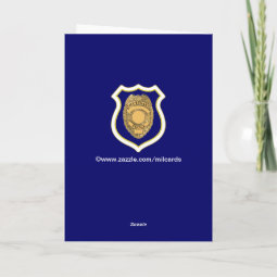 Police Lieutenant Retirement Card | Zazzle