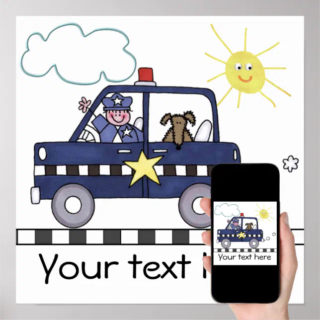 Police Man Poster | Zazzle