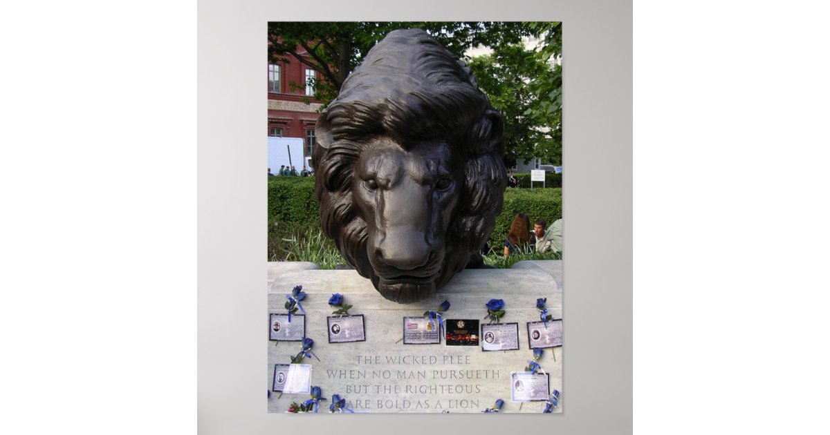 Police Memorial poster | Zazzle
