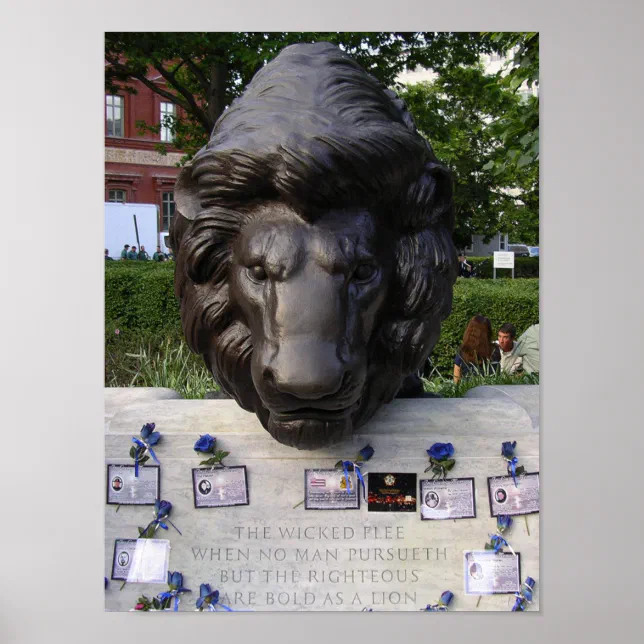 Police Memorial poster | Zazzle