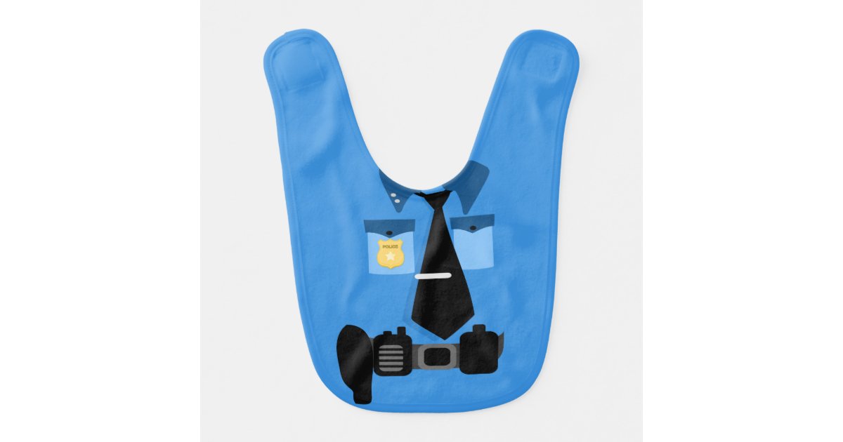 Police Officer Baby Bib | Zazzle