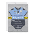 Police Officer Baby Shower Invitation | Zazzle