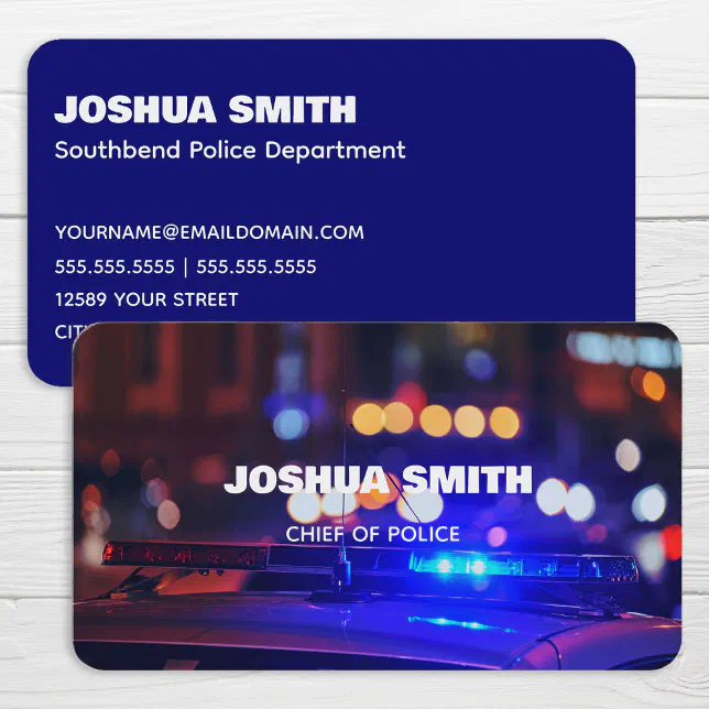 Police Officer Business Card | Zazzle