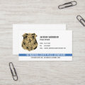 Police Officer Department Law Enforcement QR Code Business Card | Zazzle