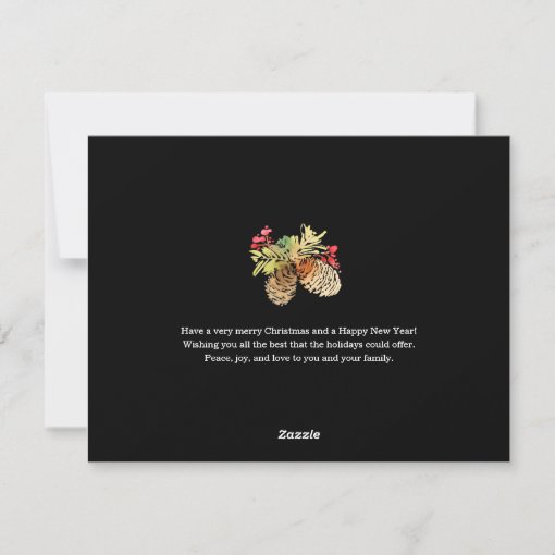 Police Officer Family | Christmas Custom Photo Holiday Card | Zazzle