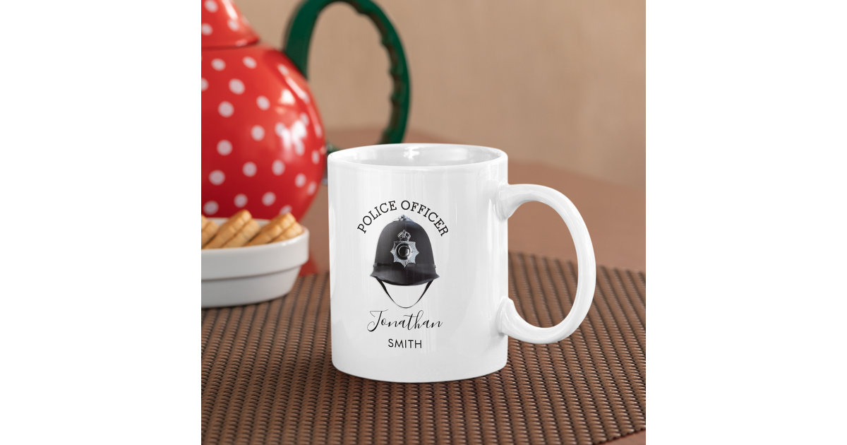Police Officer | Personalized Coffee Mug | Zazzle