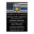 Police Officer Promotion Custom Department Logo Acrylic Print | Zazzle