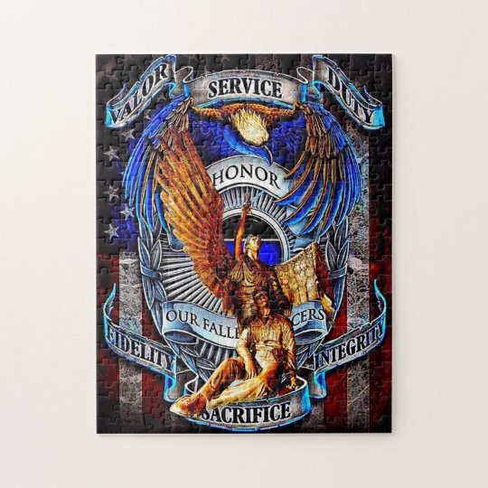 Police Officer Puzzle | Zazzle.com