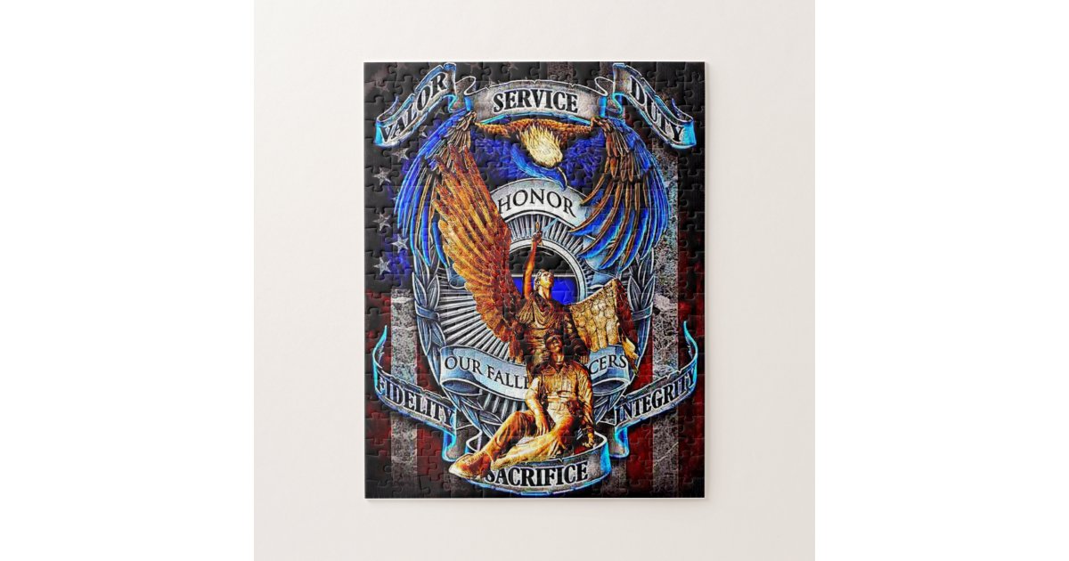 Police Officer Puzzle | Zazzle
