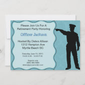 Police Officer Retirement Invitation | Zazzle
