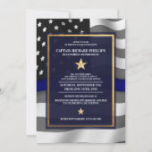 Police Officer Retirement Party Invitation | Zazzle