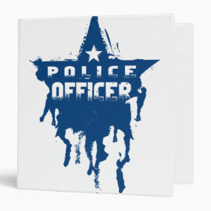 Personalize Your Own Police Binder - Stay Organized Today! | Zazzle