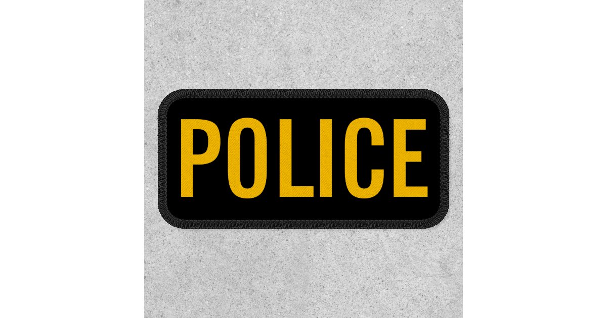 Police Patch | Zazzle