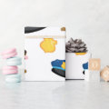 Police pattern wrapping paper | Zazzle