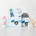 Police pattern wrapping paper | Zazzle