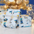 Police pattern wrapping paper | Zazzle