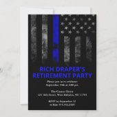 Police Retirement Party Invitation | Zazzle