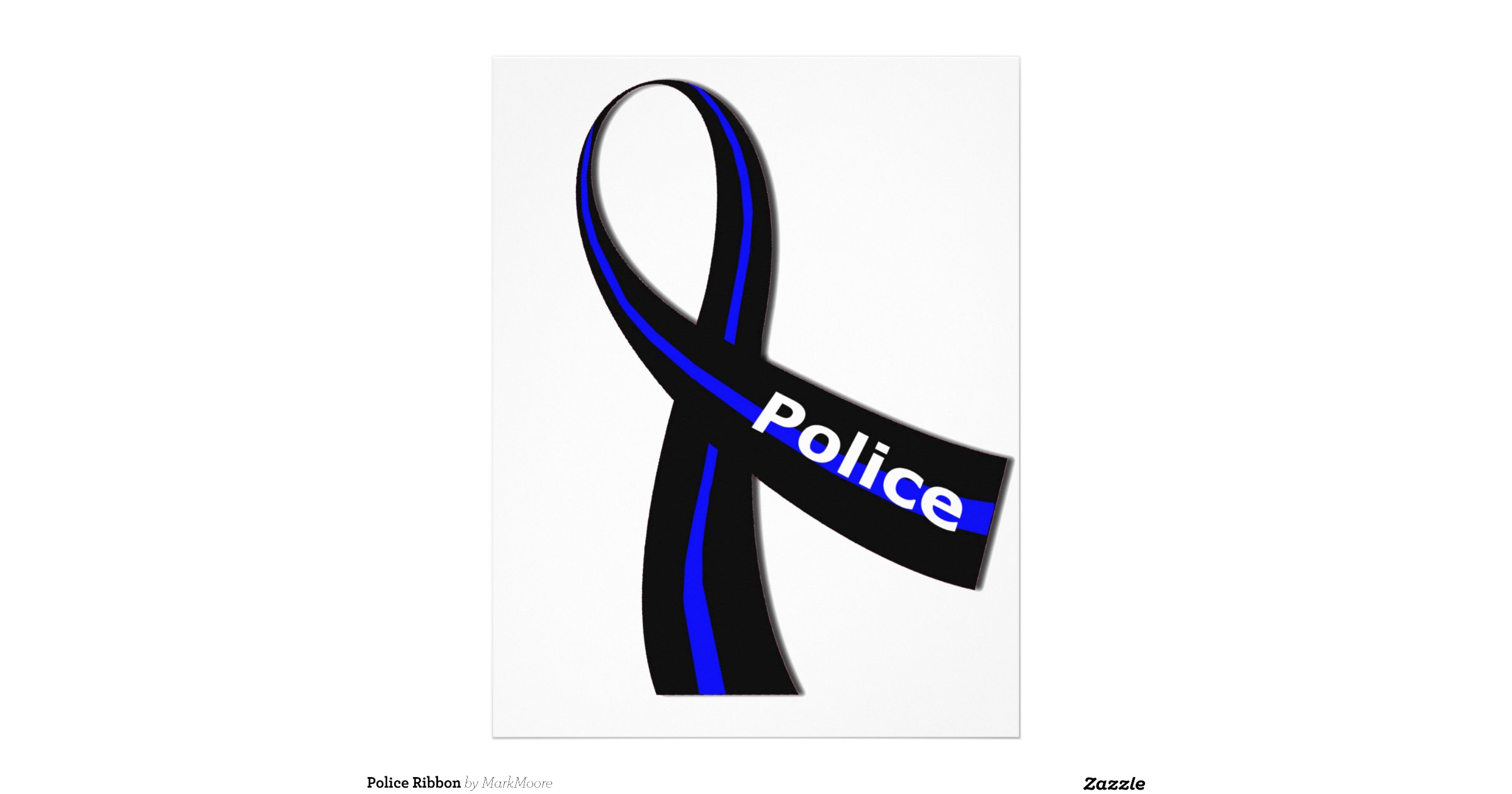 Police Ribbon Letterhead | Zazzle