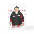 Police Santa Christmas Card | Zazzle
