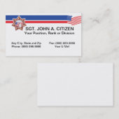 police sheriff deputy law enforcement card | Zazzle