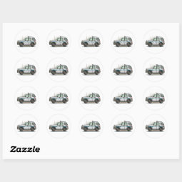 Police SUV Cruiser Car Cop Car Sticker | Zazzle