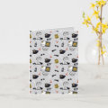 Police Themed Policeman Cop Pattern Card | Zazzle