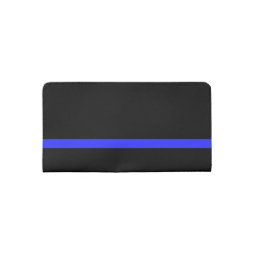 Police Thin Blue Line Checkbook Cover | Zazzle