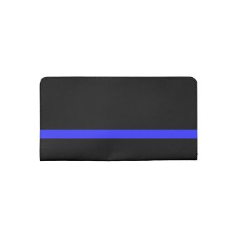 Police Thin Blue Line Checkbook Cover | Zazzle