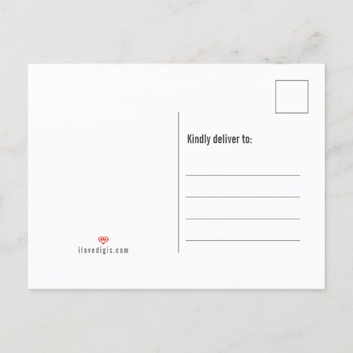 Police Thin Blue Line Monogram Initial Moving Announcement Postcard ...